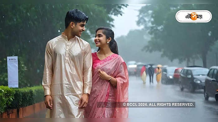 Kolkata Weather Update : প্রথম প্রেম, প্রথম বৃষ্টি... আর কী চাই ...