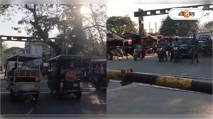 Jessore Road,লেভেল ক্রসিংয়ের কাজ, আজ থেকে বন্ধ বনগাঁ ১ নং রেলগেট! যশোর ...