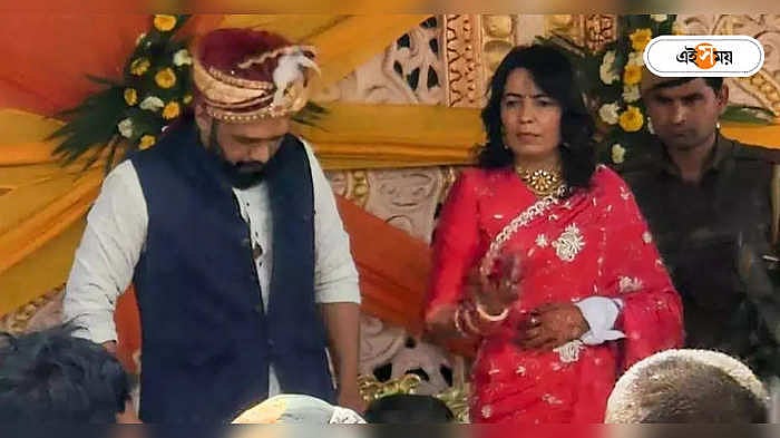 Gangster Kala Jathedi Married : রাজকীয় আসরে রিভলভার রানিকে বিয়ে কালা ...