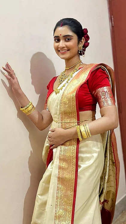 স্টান্ট টু স্টাইলিংয়ে অনবদ্য অঙ্কিতা - jagaddhatri eka ankita mallick ...