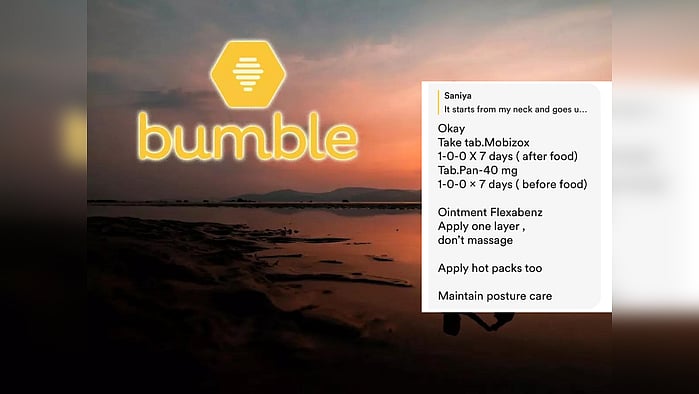 Viral Bumble Match,ডেটিং অ্যাপে ডাক্তারকে রাইট সোয়াইপ, চ্যাটে পেলেন ...