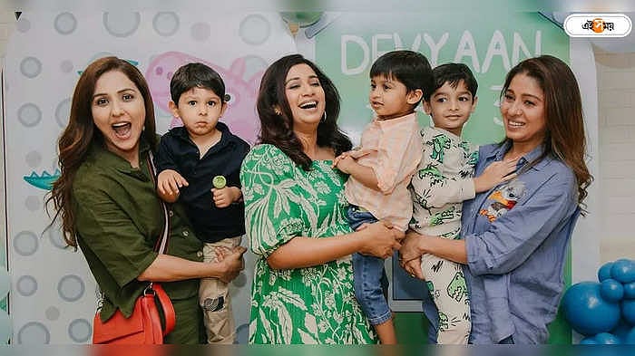 Shreya Ghoshal Son Birthday,শ্রেয়া-সুনিধি-নীতি, পার্টিতে গায়িকা ...