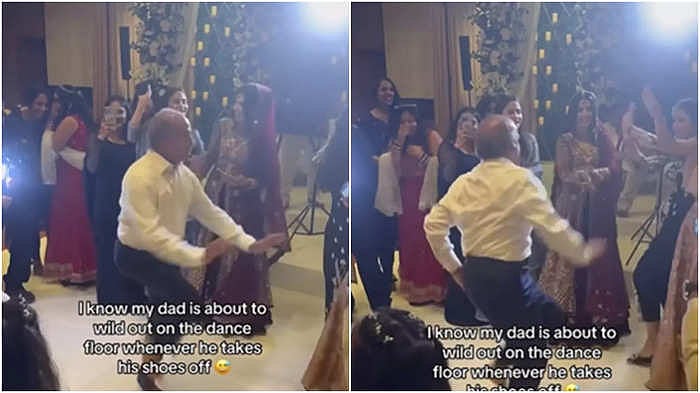 Old Man Dances In Bollywood Song In Wedding Video Goes Viral - 'টাইম টু ...