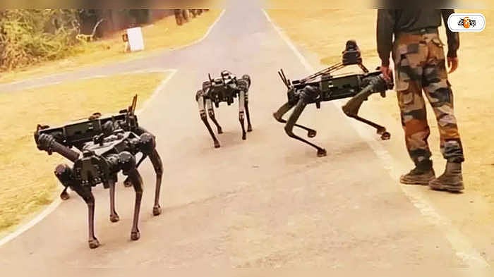Mule Robotic Dog,Indian Army: ভারী মাল বহন থেকে শত্রুর উপর নজরদারি ...