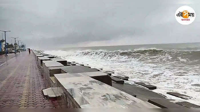 Dana Cyclone Update,ফুঁসছে সমুদ্র, ‘দানা’র তাণ্ডবের আশঙ্কায় দিঘায় ...