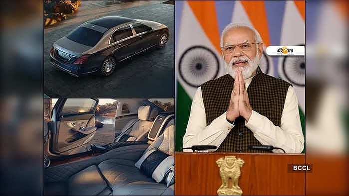 PM Modi Mercedes Maybach Car,রুখবে AK-47এর গুলি, বিস্ফোরণও ...