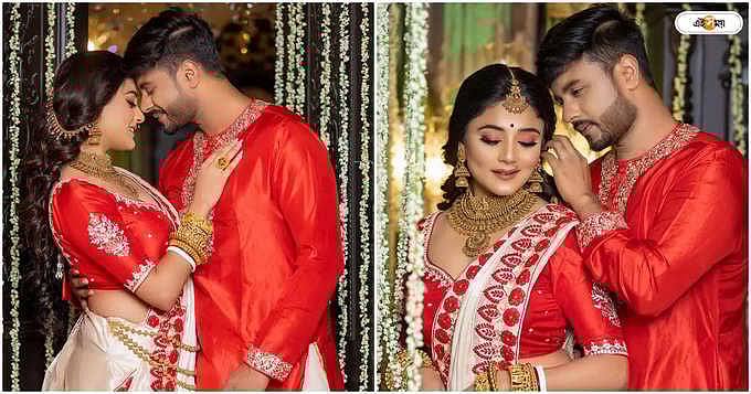 Priyanka Mitra Sayanta Modak : আরও কাছাকাছি... লেটেস্ট ফটোশ্যুটে ...