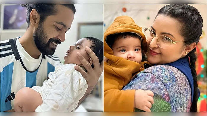 Pori Moni : প্রথমবার রাজকে 'আব্বা' ডাক ছেলের, পরকীয়া বিতর্ক সরিয়ে ...