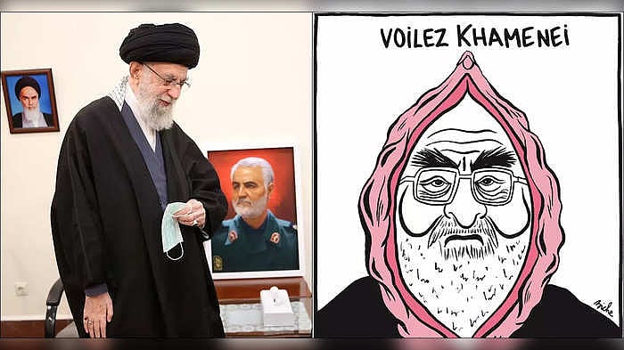 Charlie Hebdo Khamenei Cartoon : খোমেইনির ব্যঙ্গচিত্র এঁকে ফের বিতর্কে ...