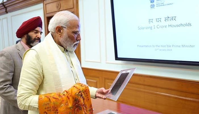 PM Modi announces PM Surya Ghar Muft Bijli Yojana, launches website for ...