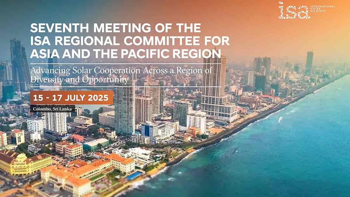 ISA to host Asia-Pacific solar meet in Colombo to scale regional ...