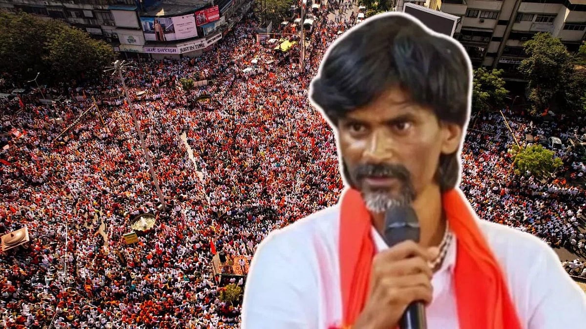 Maratha reservation movement: Manoj Jarange-Patal's Elgar in Mumbai
