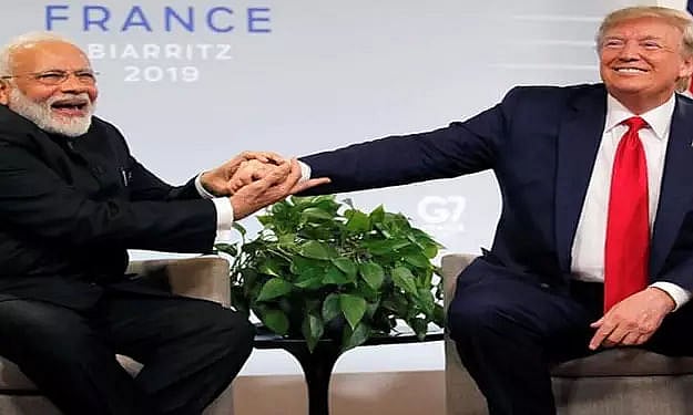 Will Donald Trump do Namaste or shake hands with Narendra Modi?