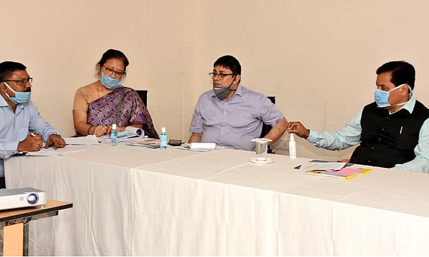 Assam CM reviews presentation on activities and achievements of DIPR