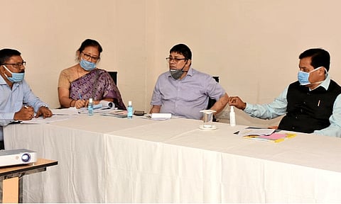 Assam CM reviews presentation on activities and achievements of DIPR