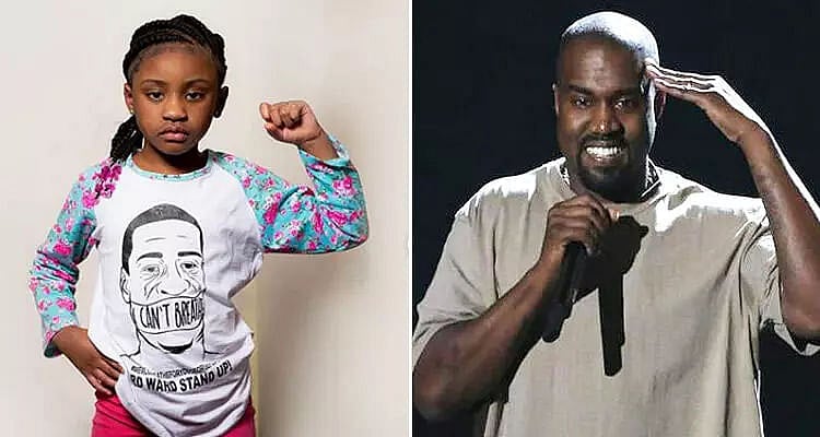 George Floyd's daughter Gianna Floyd thanks Kanye West for college fund