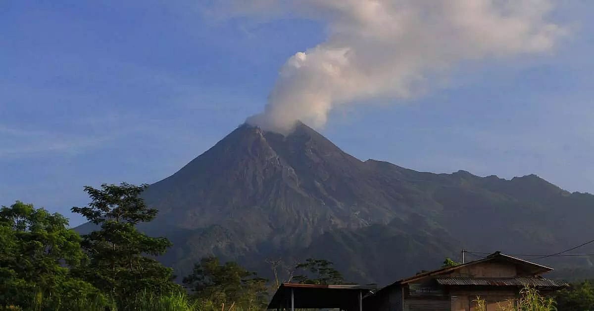 Indonesia's most volatile volcano erupts