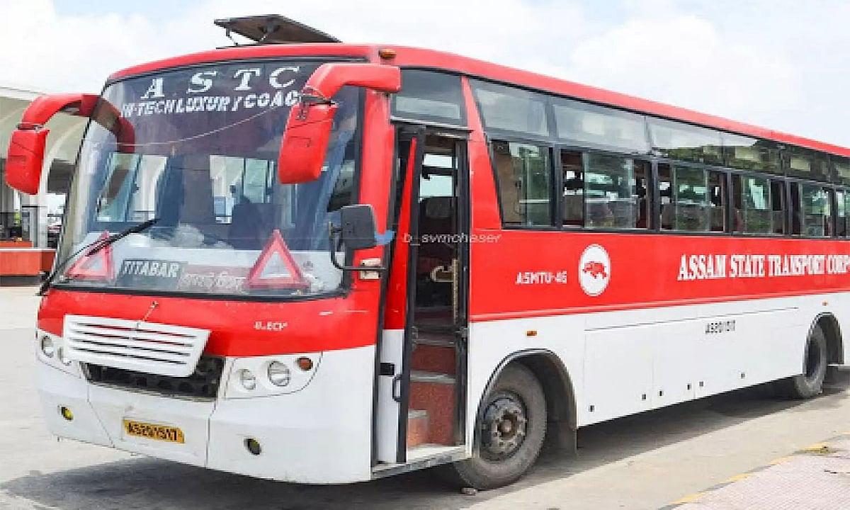 ASTC to ferry passengers to railway stations and airport in Guwahati ...