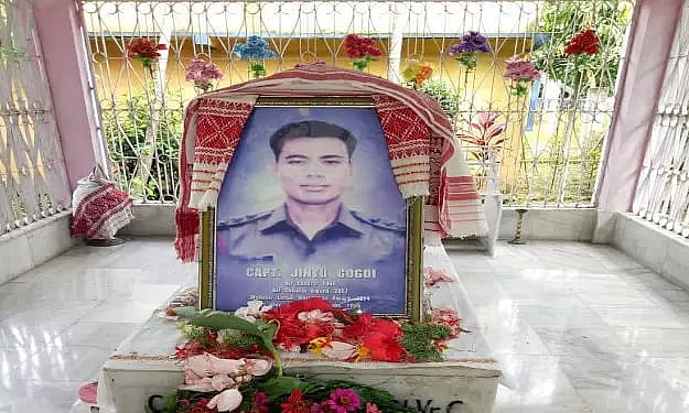 Assam: 25th death anniversary of Birchakra Captain Jintu Gogoi observed ...