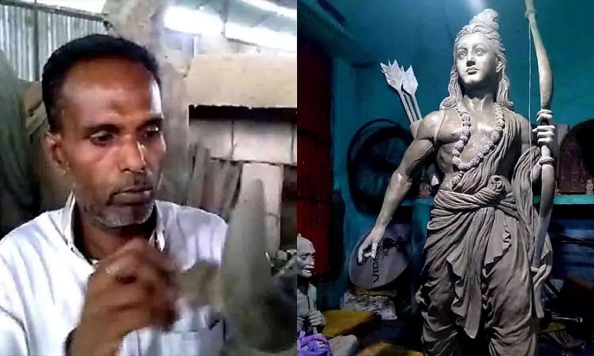 Assam sculptor Ranjit Mandal assigned to create Ram Katha Kunj at Ram ...
