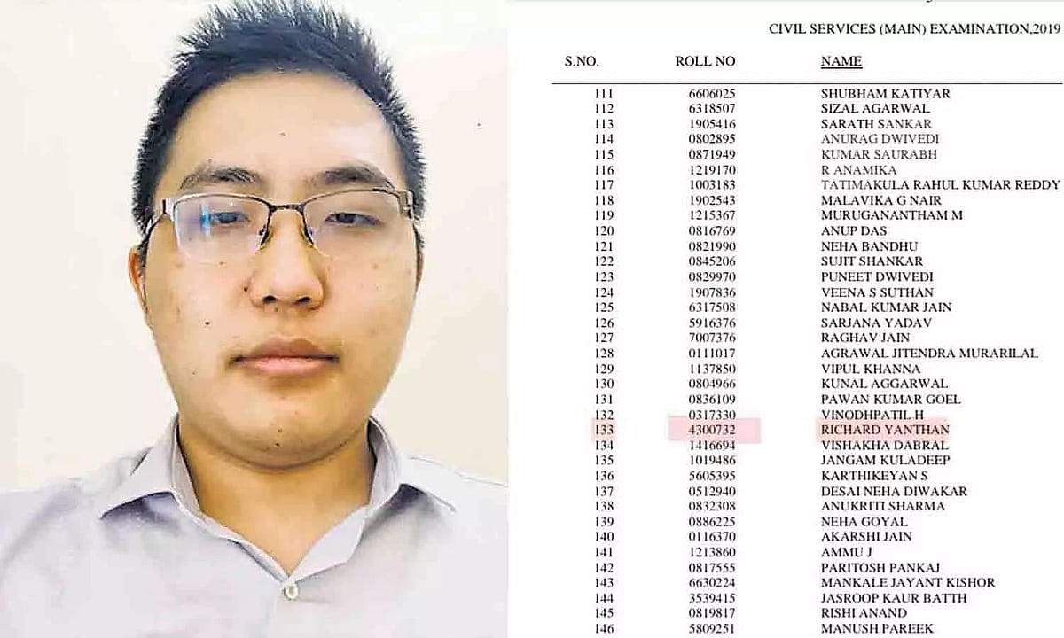 Richard Yanthan becomes first Naga in over 13 years to crack civil ...