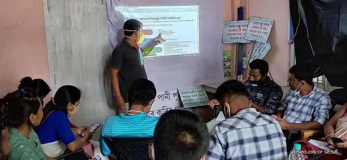 Training programme on SBM-G Phase-II, ODF Plus Baseline held in Lakhimpur