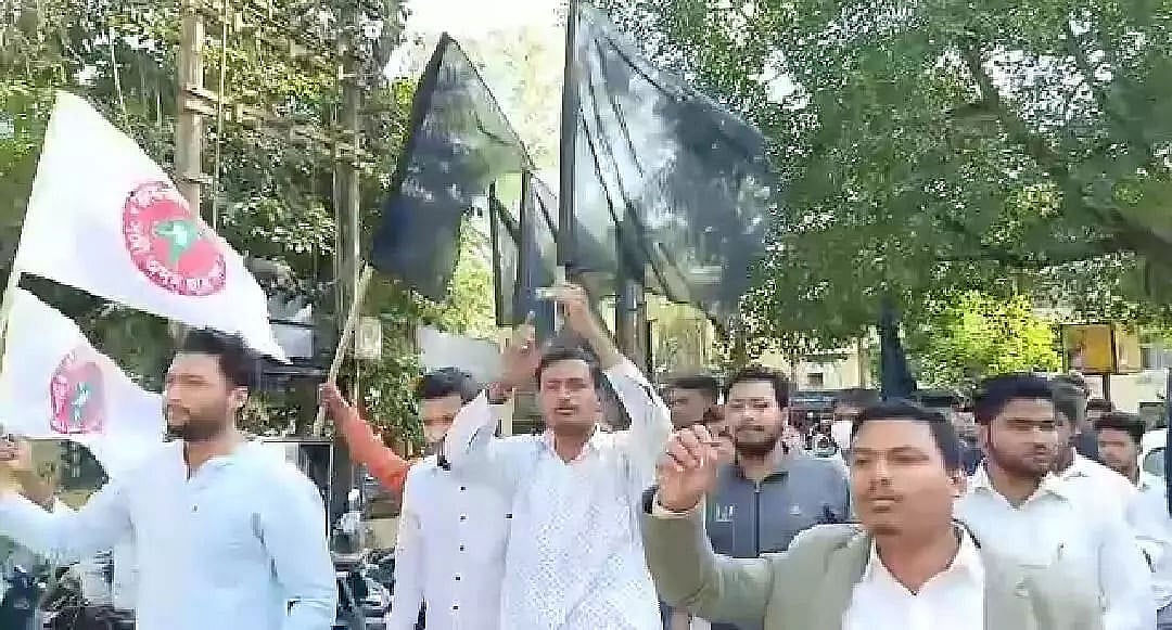 AJYCP stages massive protests across the State against CAA in Lakhimpur