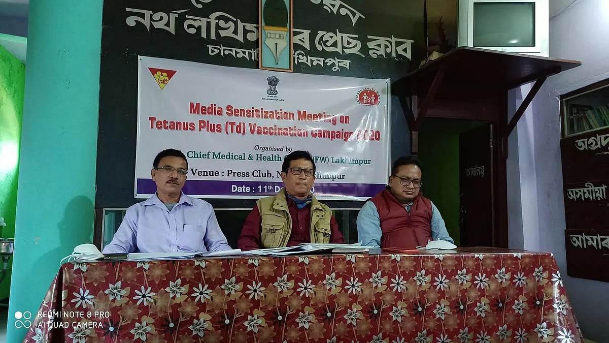 Lakhimpur all set to launch Tetanus Plus (TD) vaccination campaign