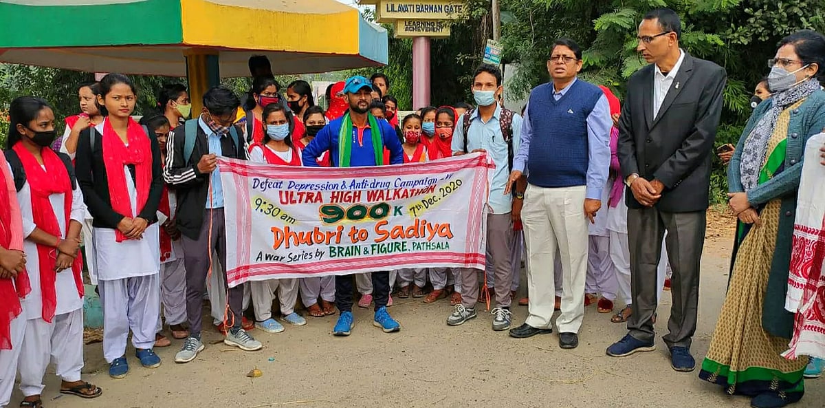 Youth to walk 900 km to raise awareness on drug addiction and depression