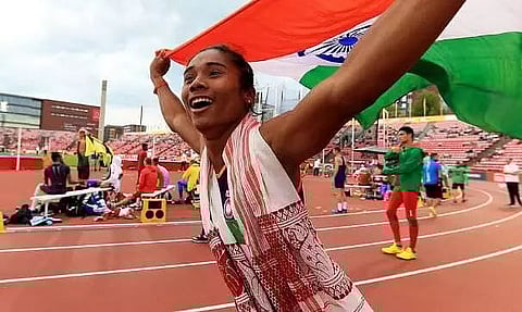 'Dhing Express' Hima Das Qualifies for Tokyo Olympics 2021