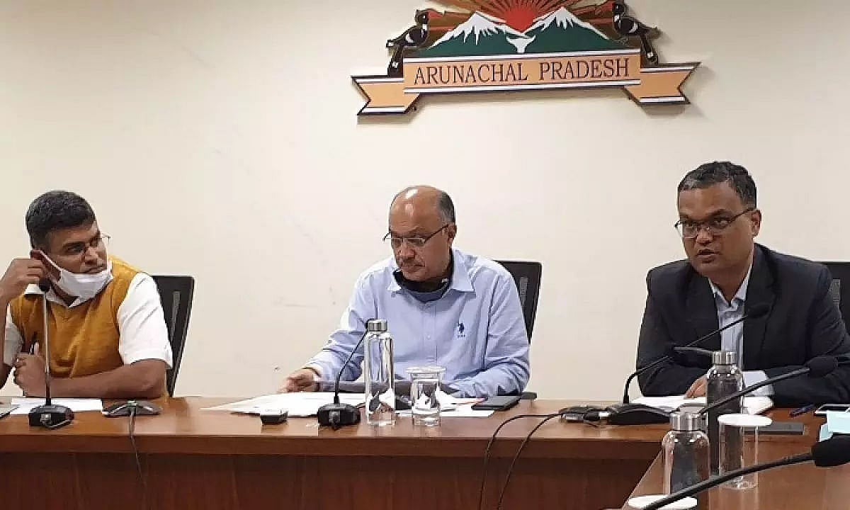 Arunachal Pradesh Chief Secretary Naresh Kumar reviews land-acquisition ...
