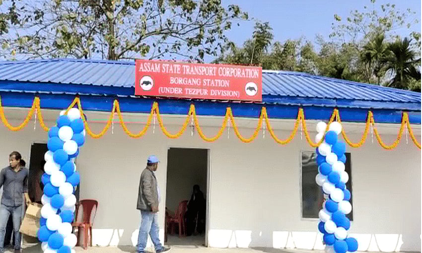 ASTC bus stand inaugurated at Bargang in Biswanath district