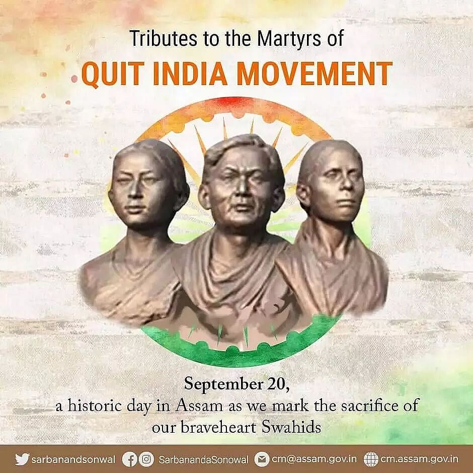 Assam remembers its freedom fighters martyred on this day