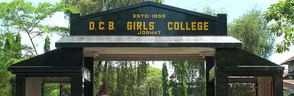 DCB Girls College Jorhat Job Recruitment 2021 - 1 Assistant Professor ...