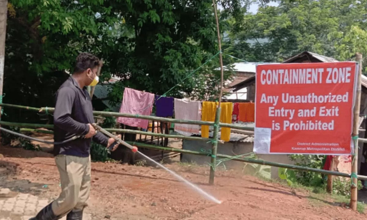 15 more areas declared as Containment Zone in Guwahati; Complete list here