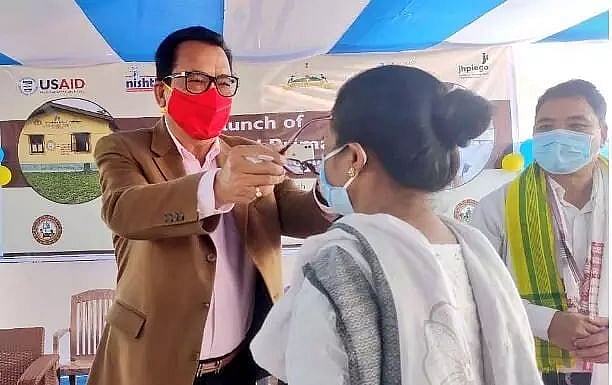 Health Minister Alo Libang launched integrated primary eye care model ...