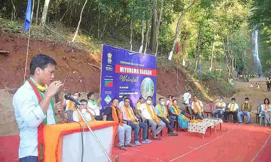 Miyungma Daogah Waterfall included in Dima Hasao's tourism map