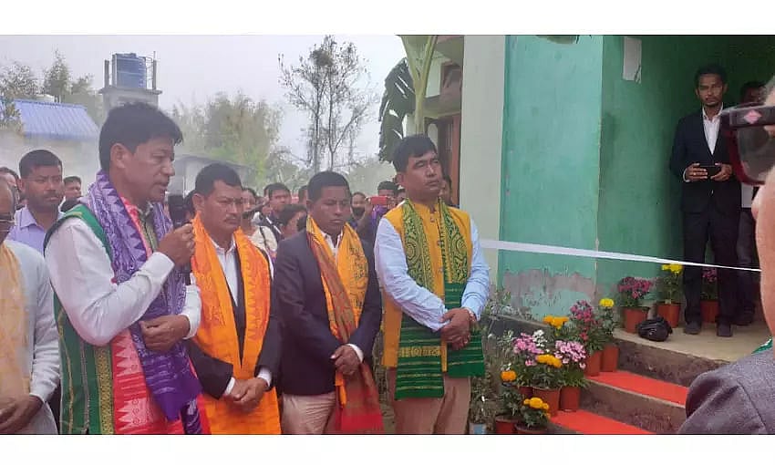 BKWAC Secretariat office inaugurated at Simen Chapori in Dhemaji district