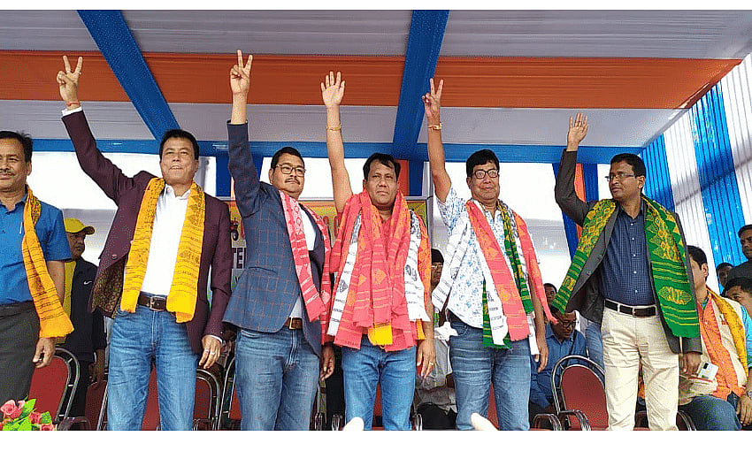 Over 1,000 BPF members including party hardliners join UPPL at Dotma