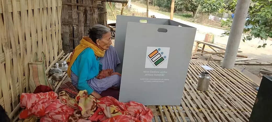 Voting via postal ballots for phase-1 of Assam Assembly election underway