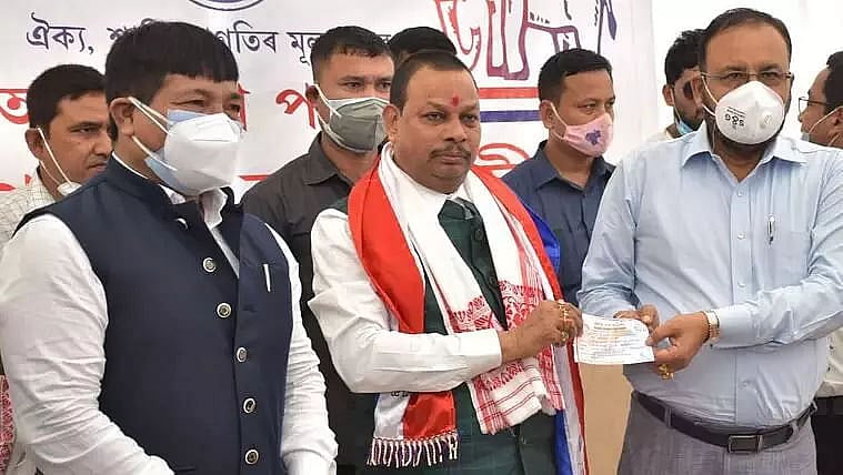 Educationist Dr. Ranjit Deka joins Asom Gana Parishad (AGP)