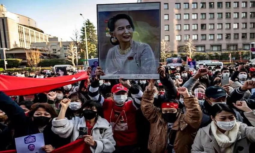 Myanmar's ousted democratic leaders rescind Constitution
