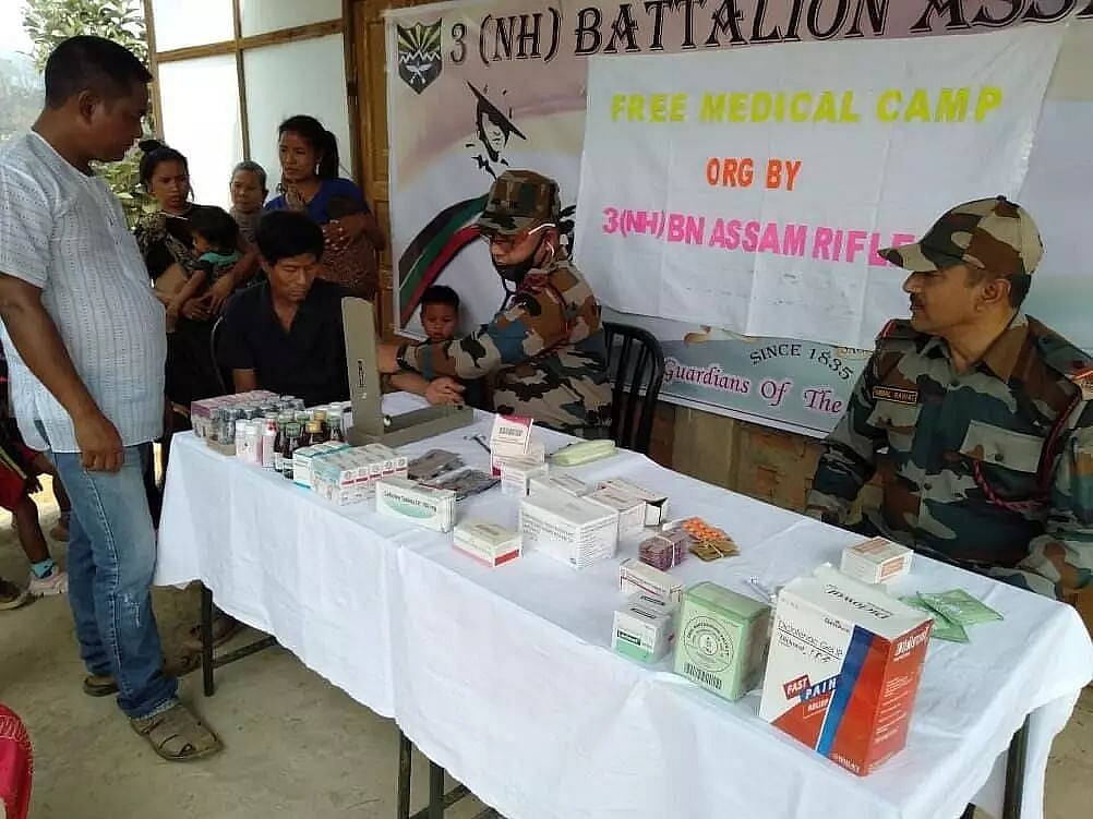 Medical camp organized at Zorinpui in Mizoram