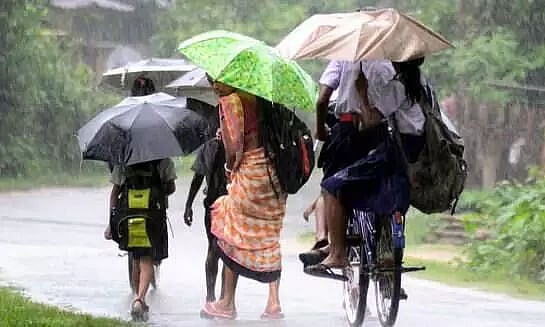 Assam on Orange Alert, Heavy Rainfall Across Assam on 8-9 April