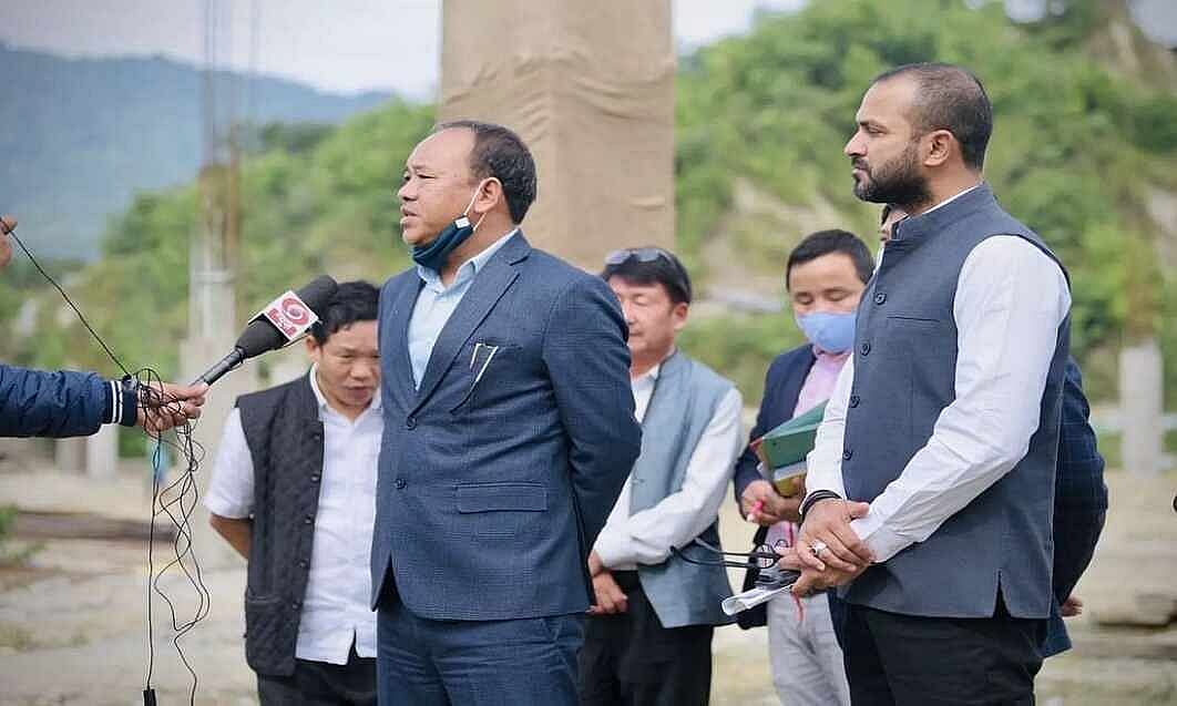 Bhikshu Sangha felicitates Arunachal Forest Minister Mama Natung