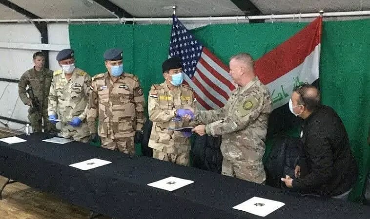 US military experts withdraw from Iraqi air base