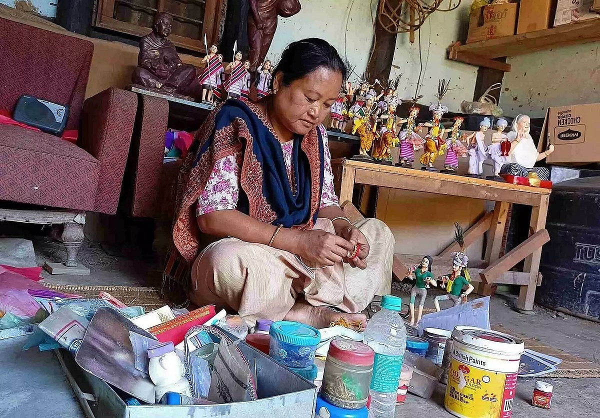 Manipur's Doll Maker: Know About the 58-year-old Doll Making Artist ...