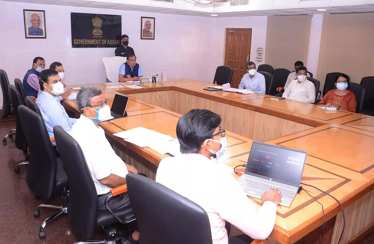 Assam CM Himanta Biswa Sarma Reviews Industries & Commerce Department