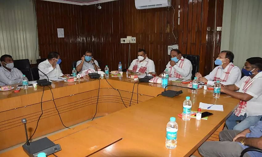Minister Parimal Suklabaidya takes stock of encroachment by Mizoram