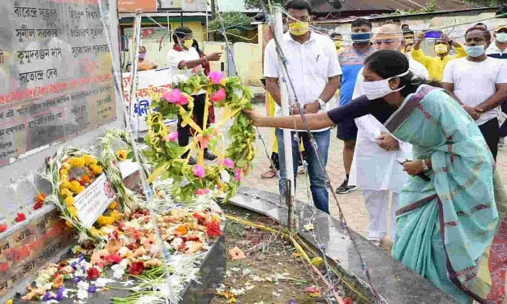 Barak Valley fondly remembers language martyrs Jagan-Jishu